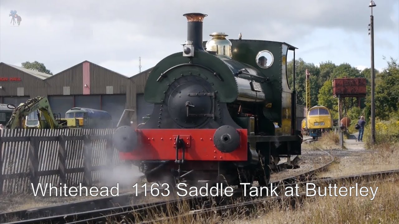 On the Footplate: Whitehead 0-4-0 Steam Engine - YouTube