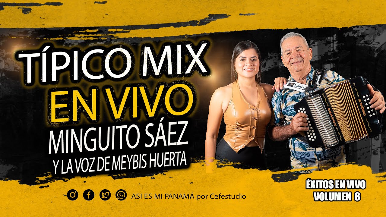 TÍPICO MIX MINGUITO SAEZ / ÉXITOS EN VIVO VOL. 8