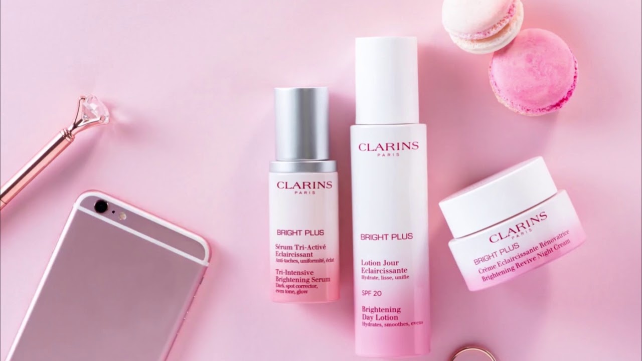 Clarins Bright Plus: Take control of your skin tone! - YouTube