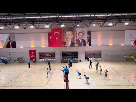 GENÇ KIZLAR 1.LİG FİNAL GURUBU KARTAL ANADOLU 3-DEV ADIM 1