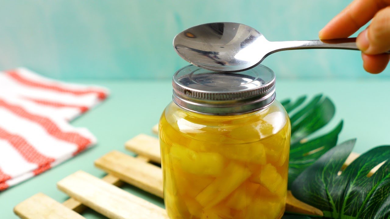 How to Preserve a Pineapple - YouTube