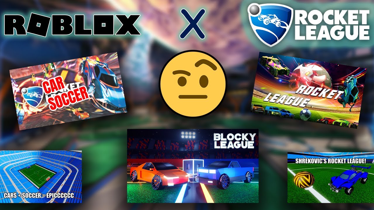 Playing EVERY Roblox Rocket League RIP OFF - YouTube