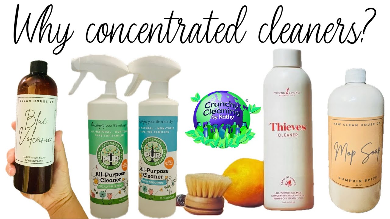 The benefits of concentrated cleaners - YouTube