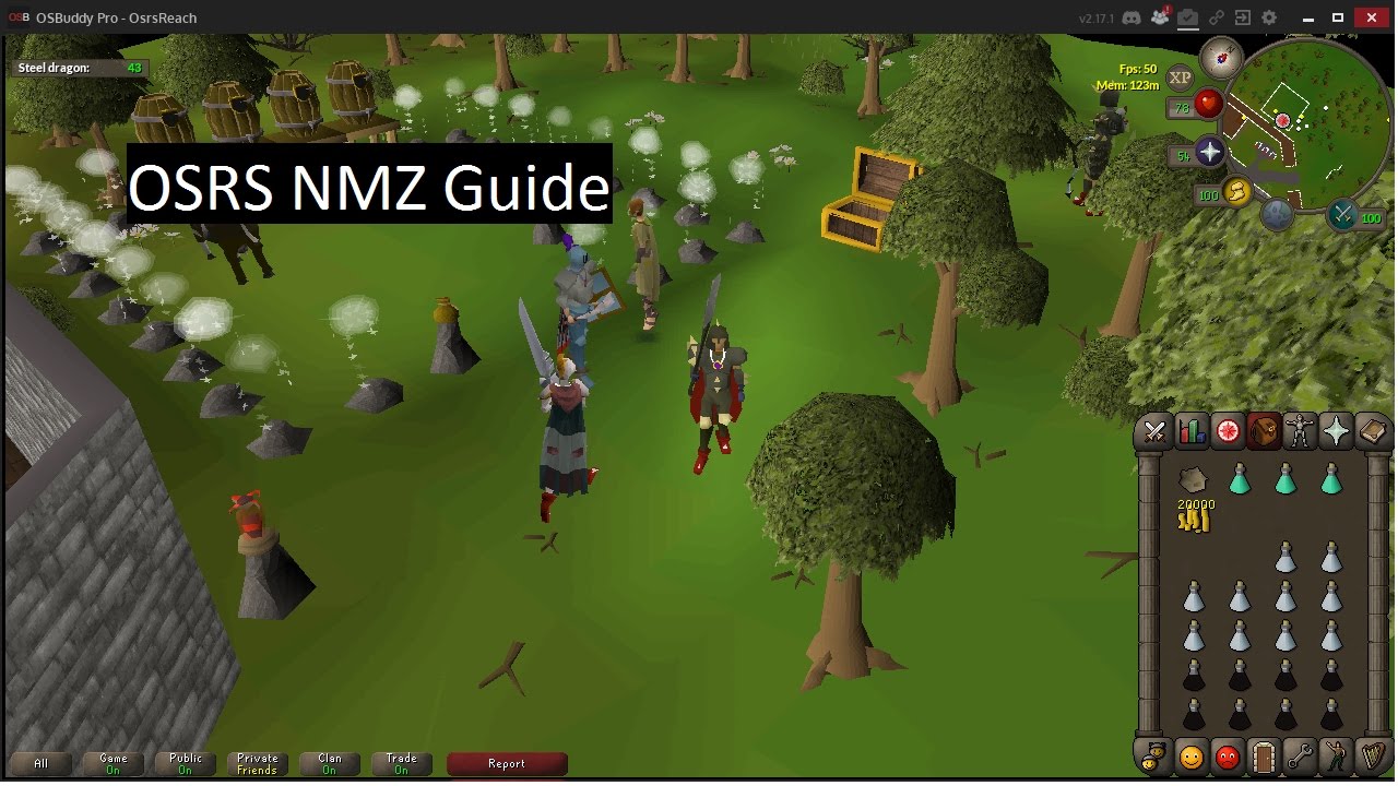 Osrs Nmz Guide 60k+ Attack, Strenth, Defense exp/hour - YouTube