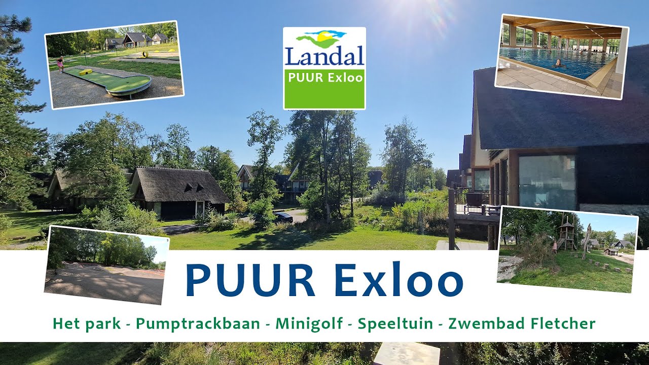 Landal PUUR Exloo Vakantiepark 10 persoons 10ELW Vakantiehuis Zwembad ...