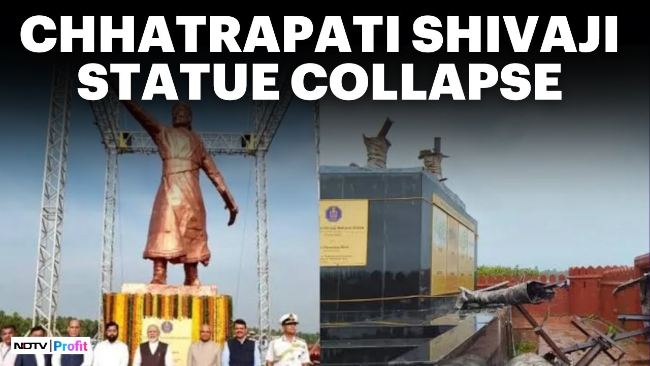 Shivaji Maharaj Statue Had 'Rusted Nuts & Bolts' | Chhatrapati Shivaji ...