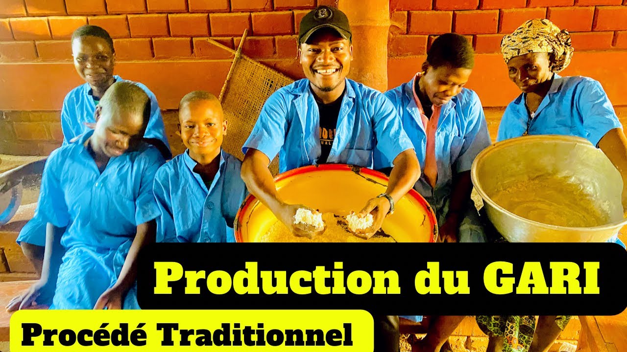 Comment produire du GARI ? (Procédé Traditionnel) - YouTube