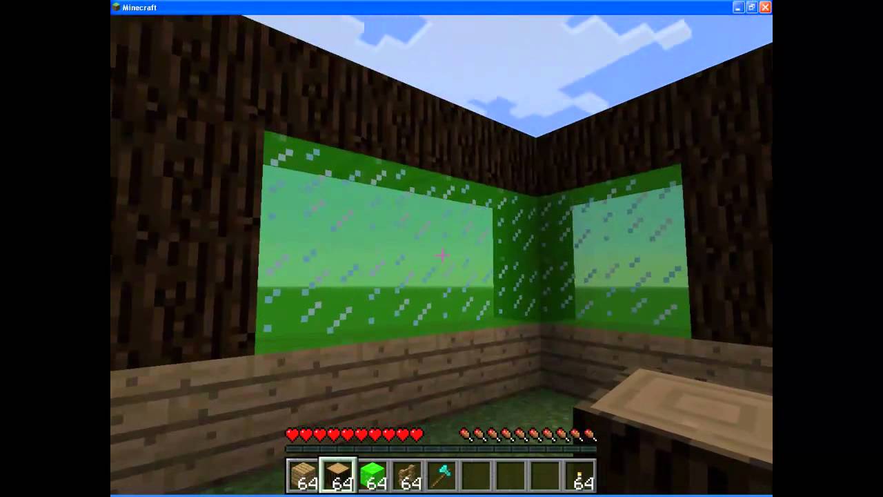 The Minecraft Builds Ep1 Half House - YouTube