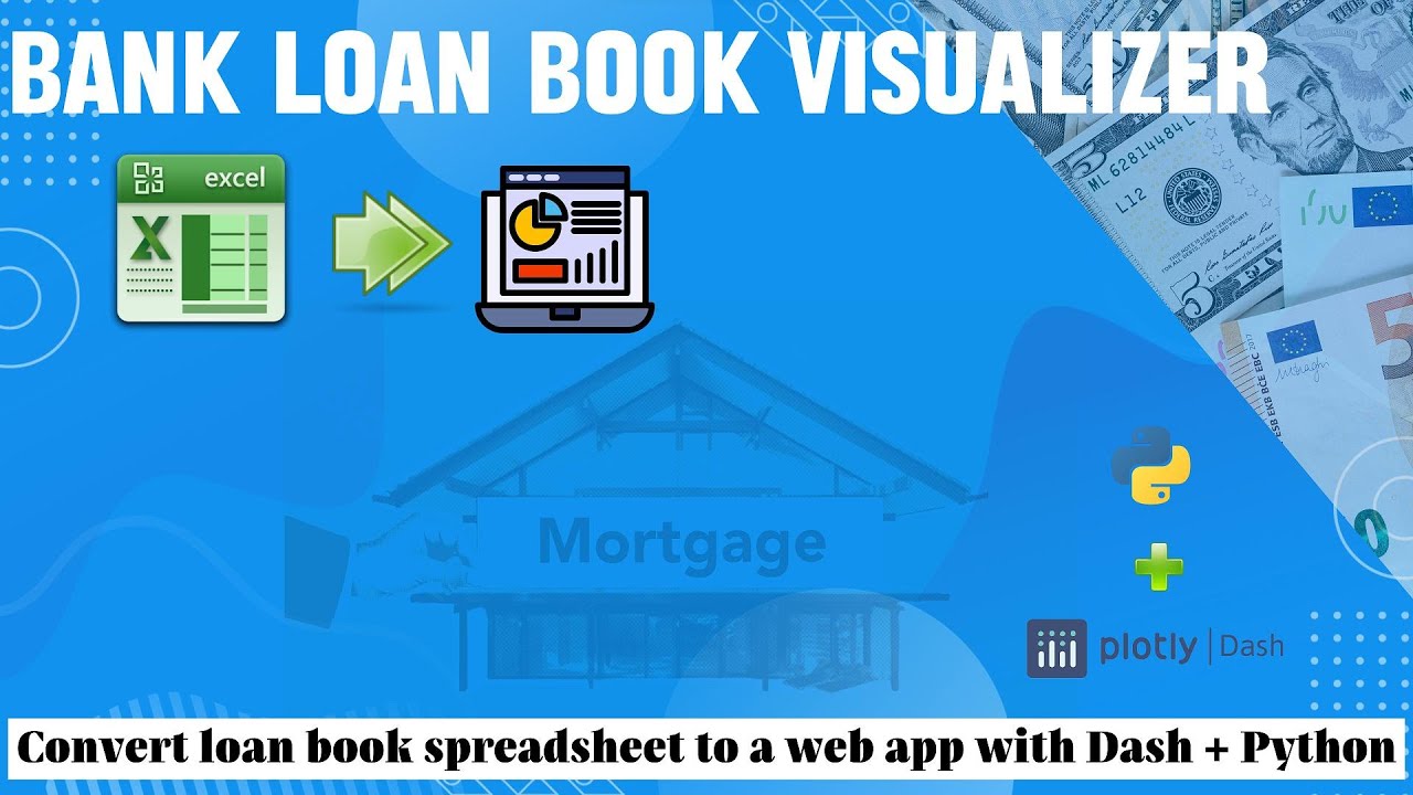 Loan Book Visualizer (Bank Loan Book Stratifications App using Python + Dash) - YouTube