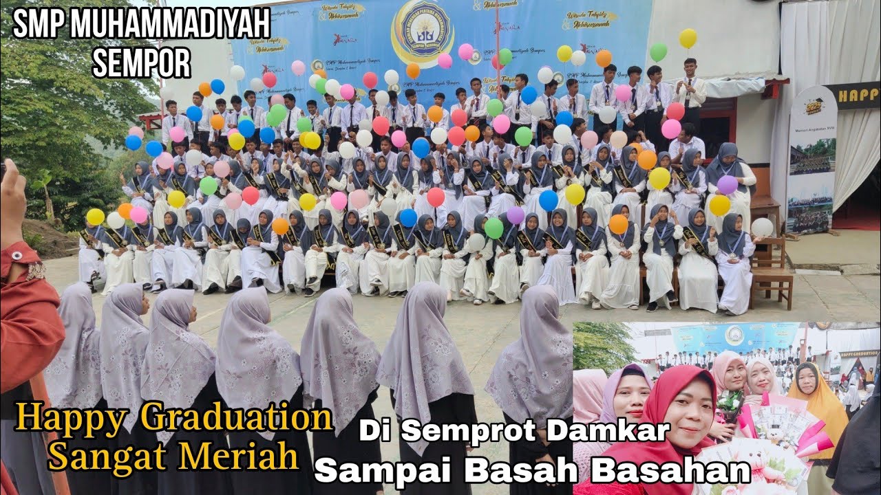 happy graduation Diva Dan Teman² ||Sangat Meriah||Perpisahan Terbangin ...