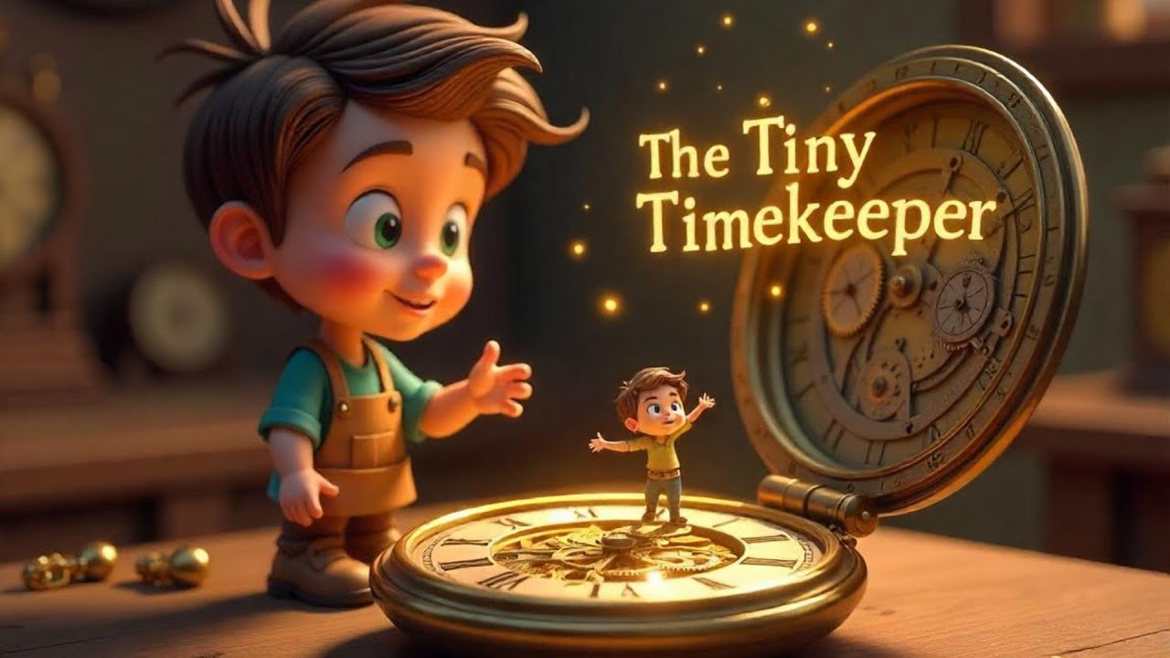 The Tiny Timekeeper | 1-Minute Short Story for Kids - YouTube