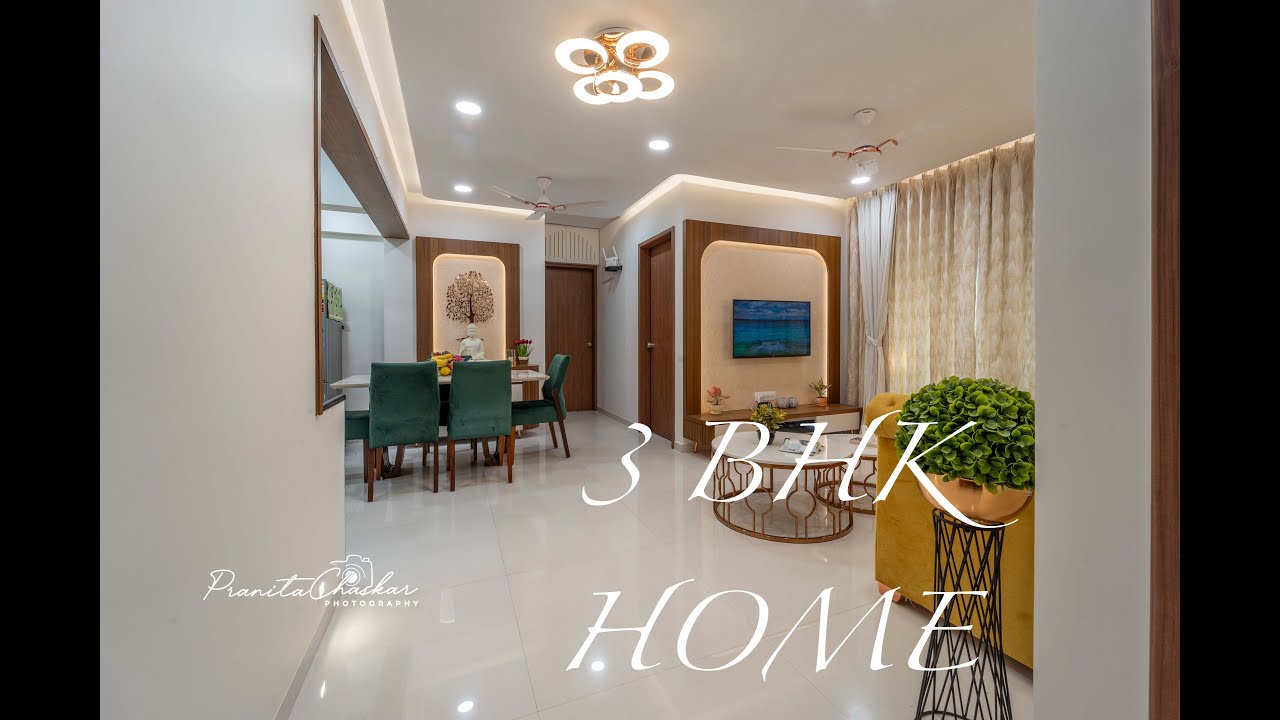 3 BHK Home Interior Design in Pune | Pune | Architecture & Interior Shoots - YouTube