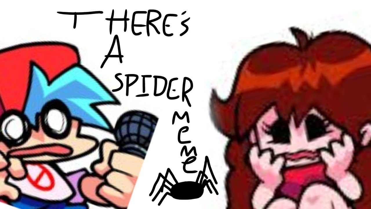 THERE'S A SPIDER | Animation Meme | Friday Night Funkin' - YouTube