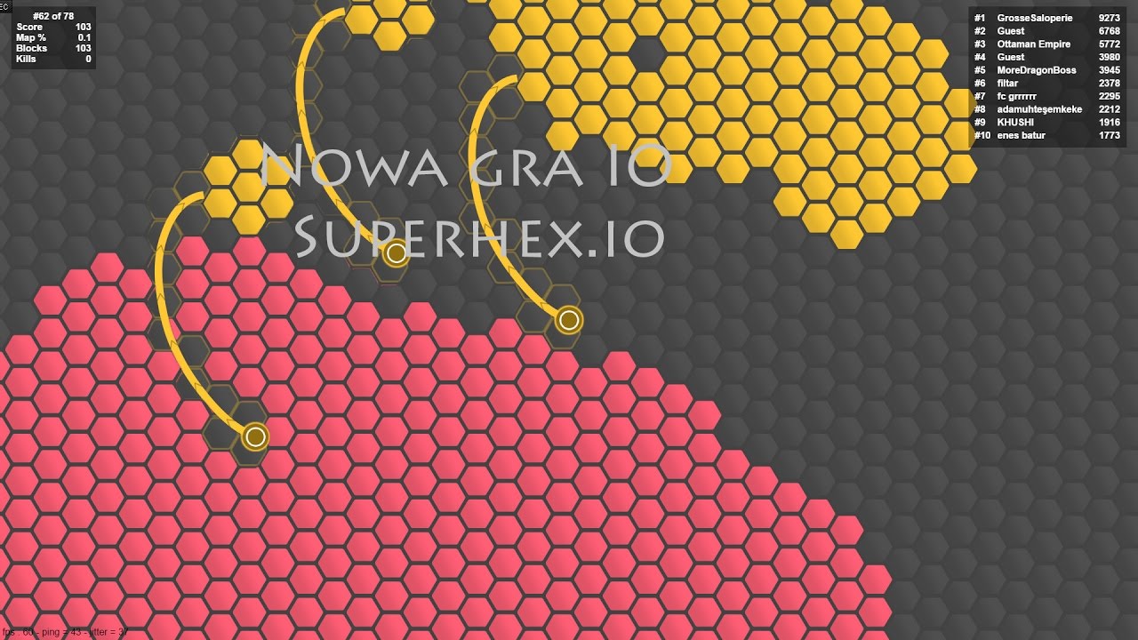 Superhex.io Nowa gra IO/Superhex.io New game IO PL - YouTube