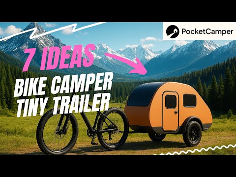 7 geniale Fahrrad-Wohnwagenanhänger, die du gesehen haben musst 🚴⛺