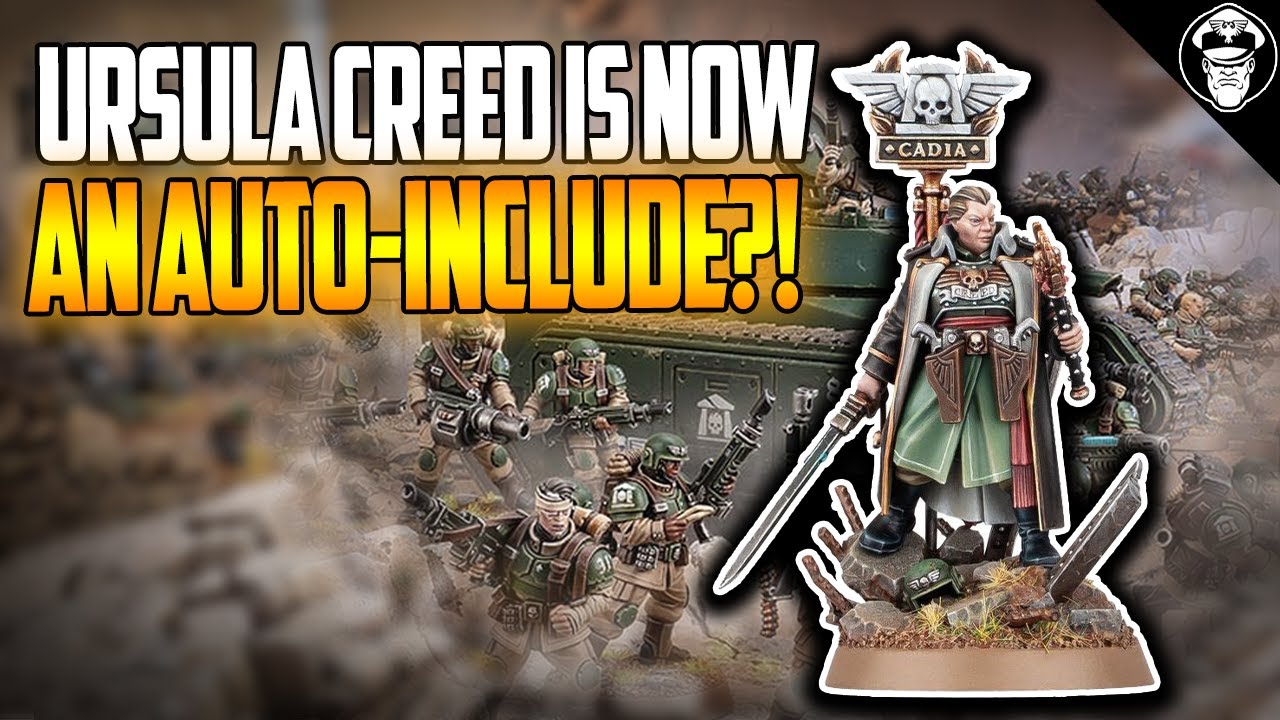 HUGE Glow Up! Ursula Creed is an AUTO INCLUDE! | Astra Militarum ...