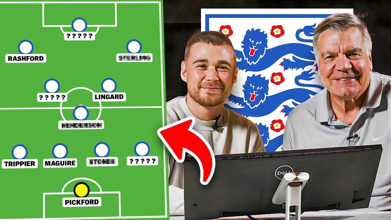 How Sam Allardyce Would've Setup England. - YouTube