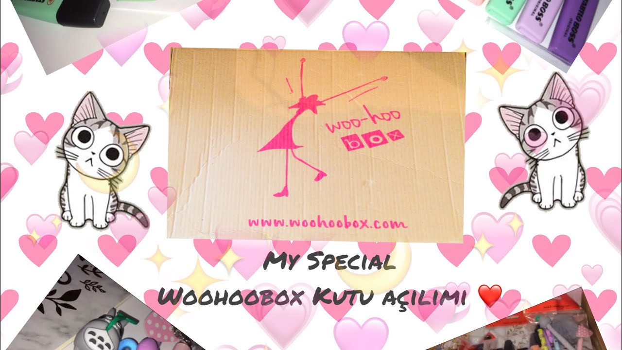 My special woohoobox kutu açılımı 💙🌹 - YouTube