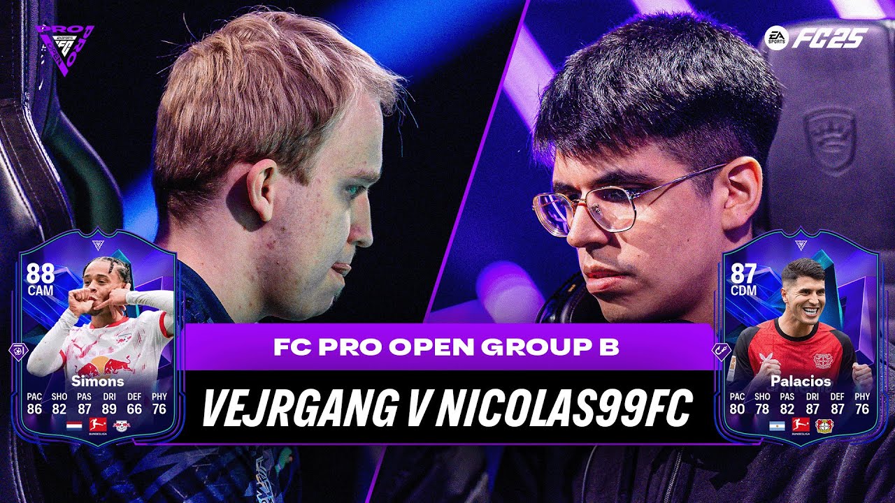 A HUGE Heavyweight clash! | Vejrgang v Nicolas99FC | FC Pro Open | Full ...