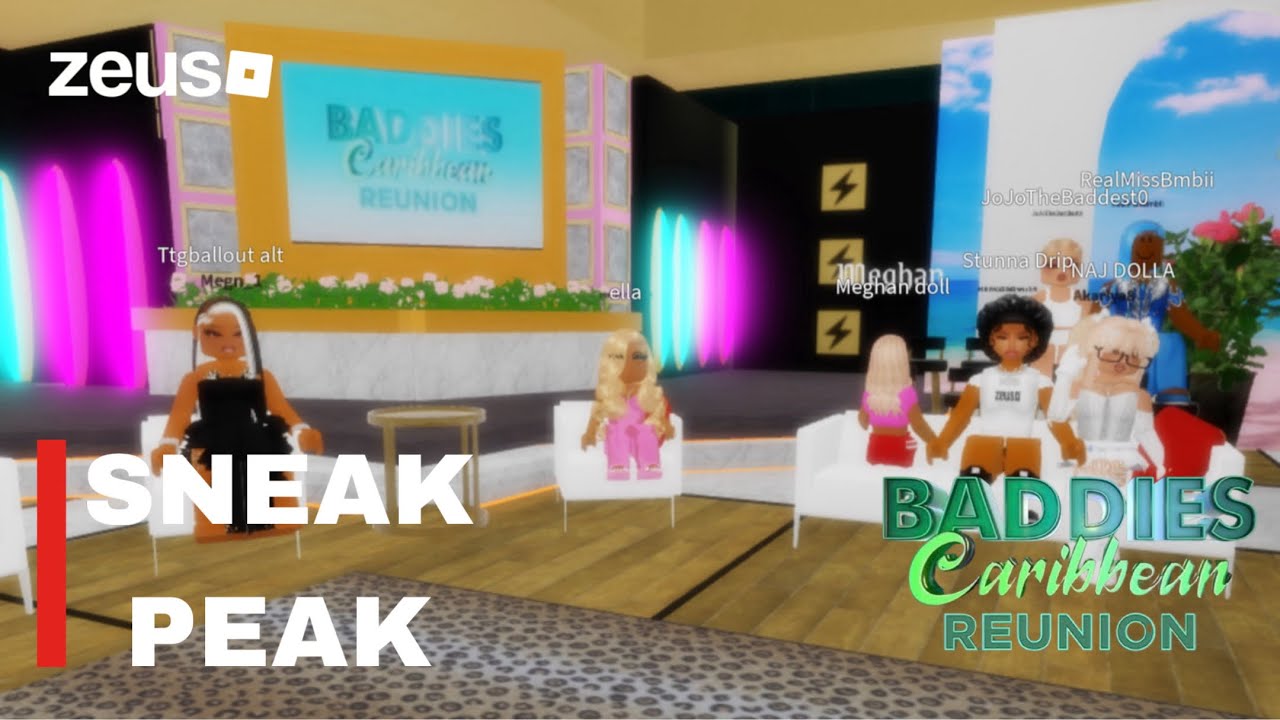 Baddies Caribbean Reunion | Sneak Peak | Roblox Zeus Network - YouTube