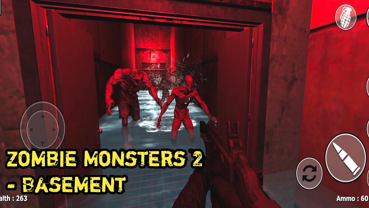Zombie Evil Kill 2 - Dead Horror FPS _ GamePlay #10( Basement ) - YouTube