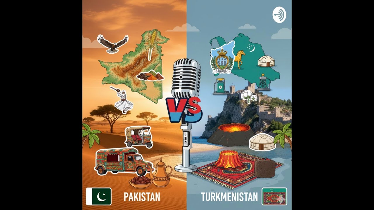 Pakistan vs. Turkmenistan: The Population Giant vs. The Isolated State ...