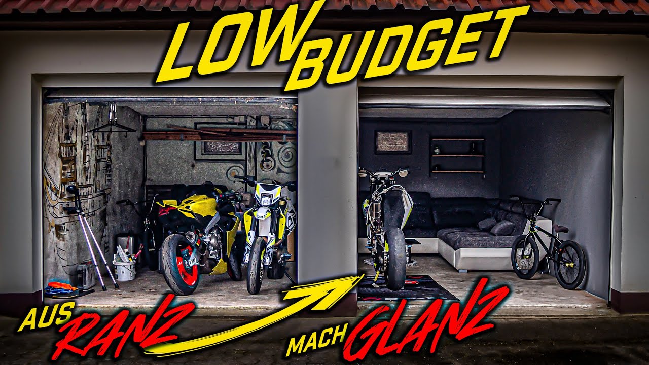 Die Highend MOTORRAD-Chill-GARAGE | LosDellos - YouTube