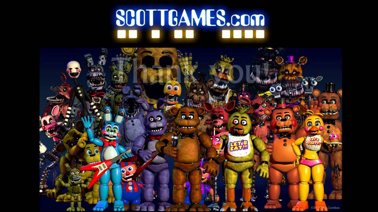 NEW Animatronics on Scott Games! - YouTube