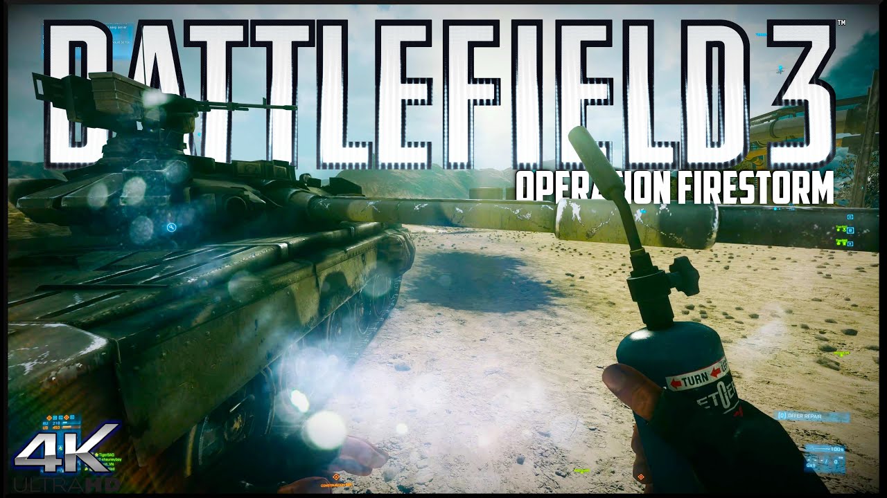 Battlefield 3 In 2020 Operation Firestorm Gameplay | 4K - YouTube