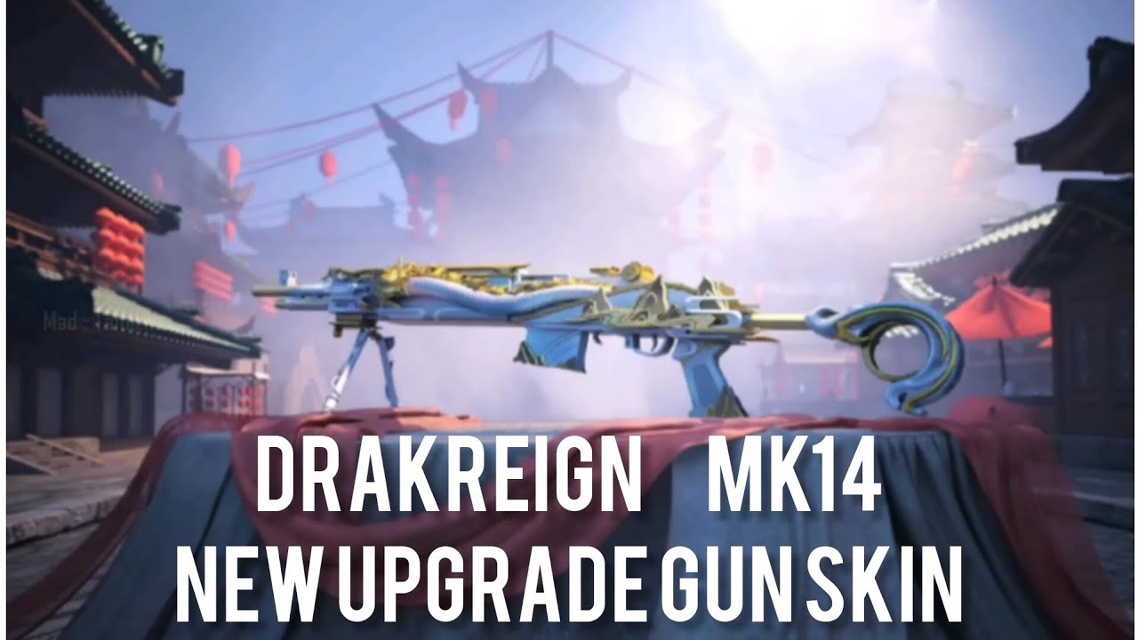 Drakreign MK14 new upgrade gun skin look 🔥 ️ - YouTube