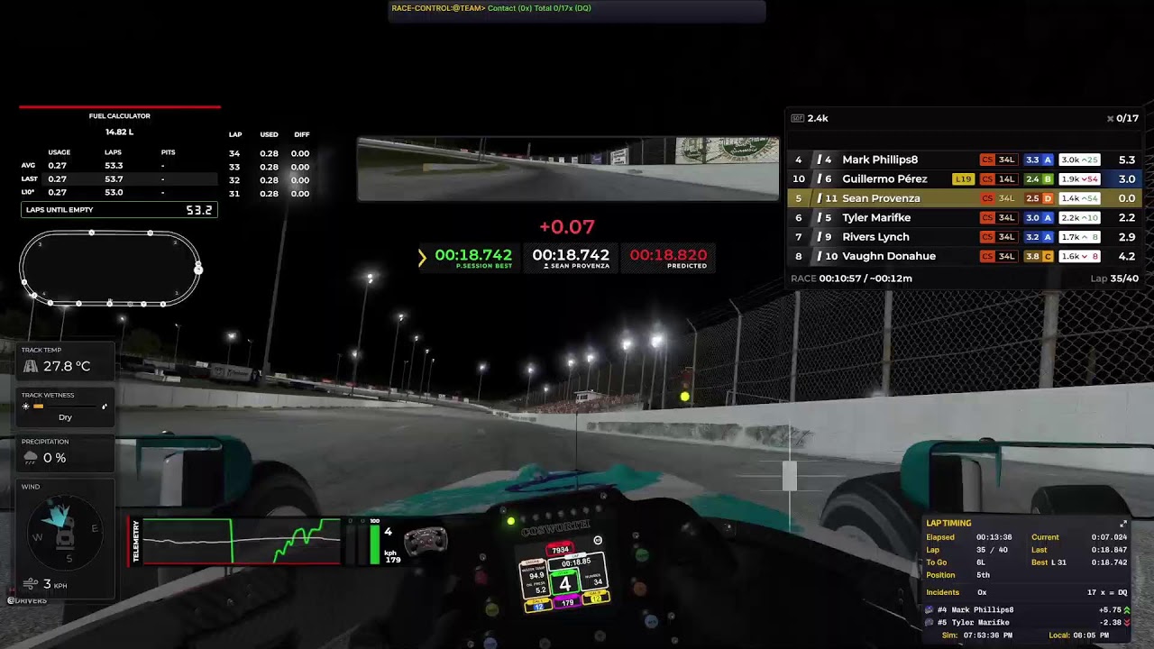 iRacing - Oval Road From Rookies - YouTube