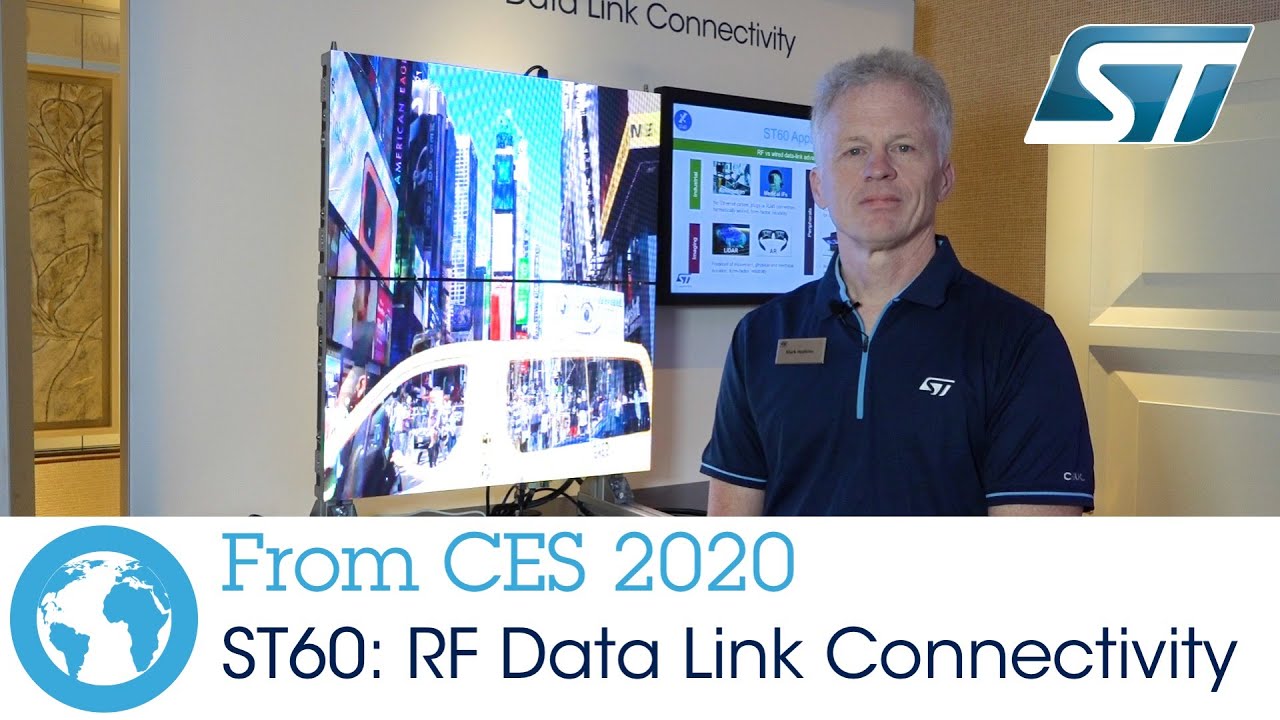 From CES 2020: ST60, RF Data Link Connectivity - YouTube