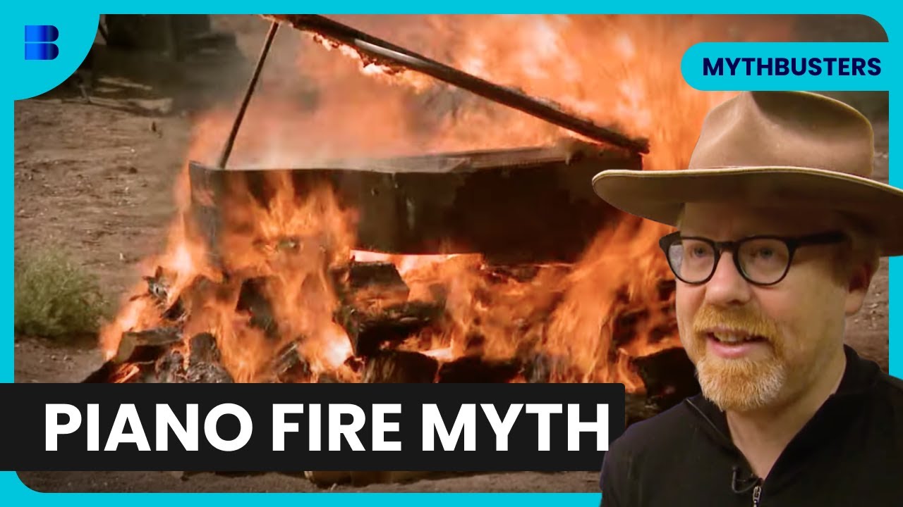 Piano Explosion Experiment - Mythbusters - S05 EP13 - Science Documentary - YouTube