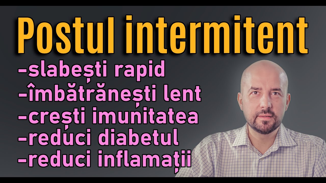 Slăbește repede și sănătos-Post intermitent ketogenic - YouTube