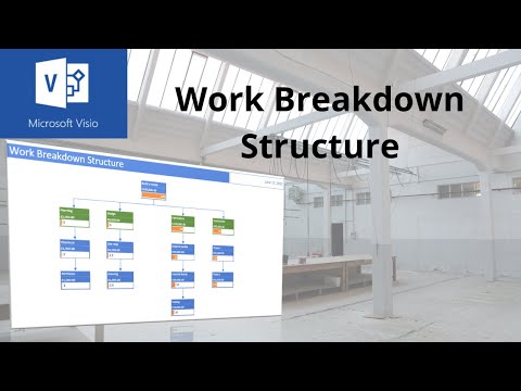 Work Breakdown Structure in Microsoft Visio