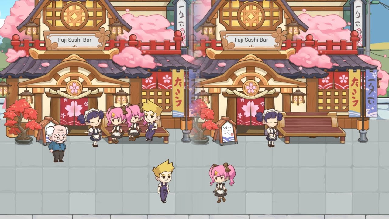 FUJI SUSHI BAR OPENING | MY SUSHI STORY - GAMEPLAY MOBILE GAMES - YouTube