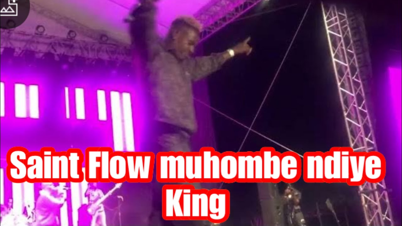 Saintfloew proving to be the King of Hiphop live at Freeman Trophy ...