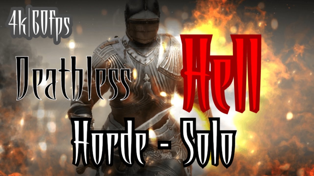 Mordhau: Horde - Hell (Deathless) Solo 4k|60fps - YouTube