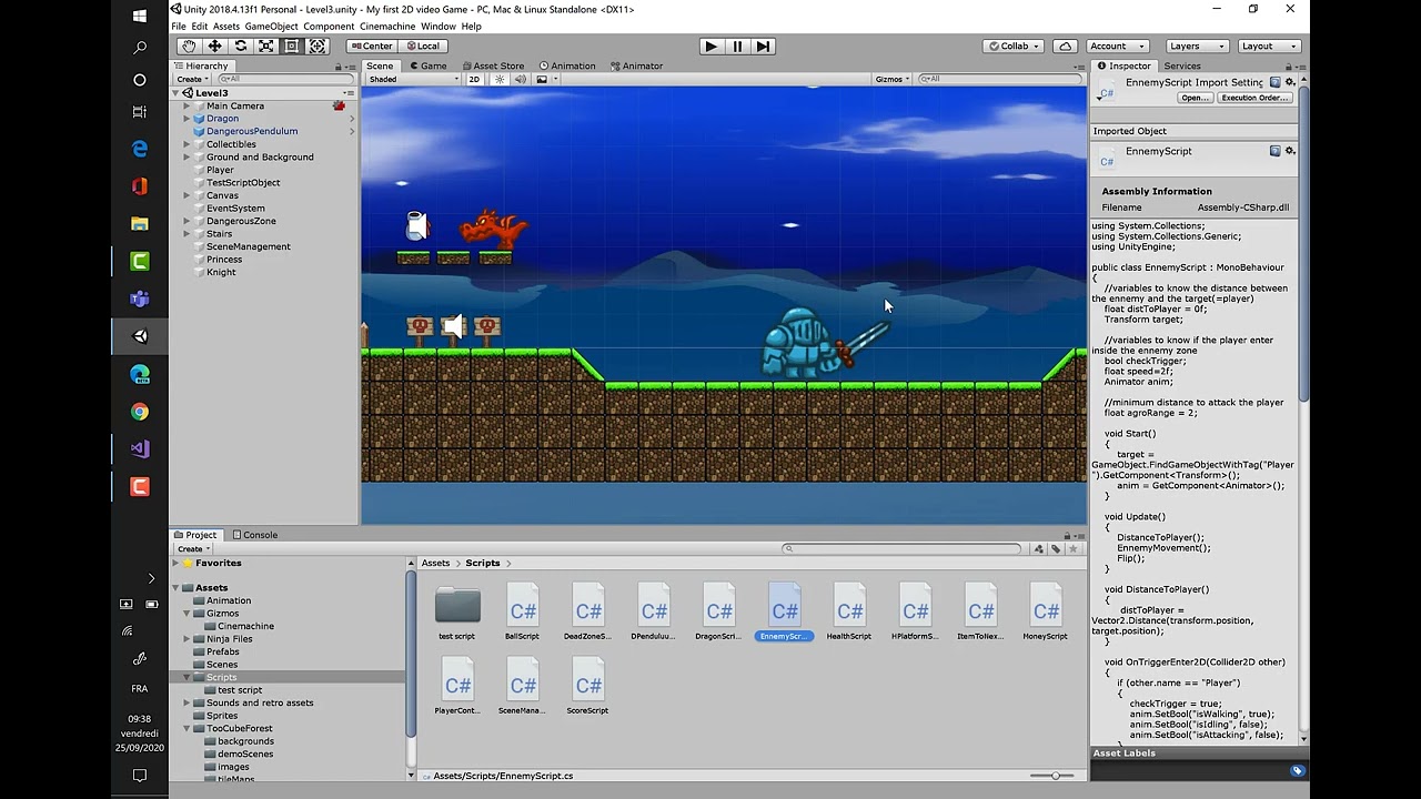 unity distance - YouTube