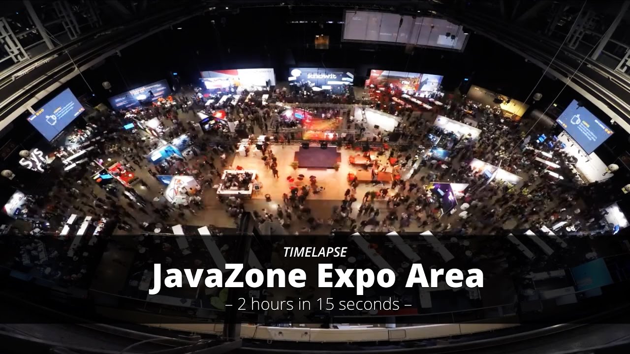 JavaZone 2016 – Expo Timelapse 1 - YouTube
