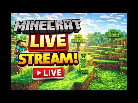 minecraft live stream | jawa+pocket | noob tu pro come and join - YouTube