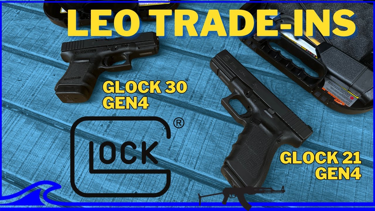 BEAUTIFUL Glock .45 Police Pistols - YouTube
