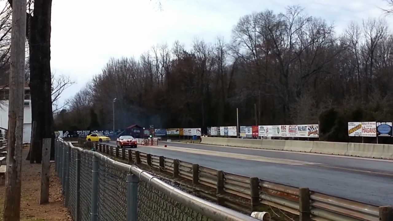 LS1 WS6 at Centerville, AR 1000' drag strip - YouTube