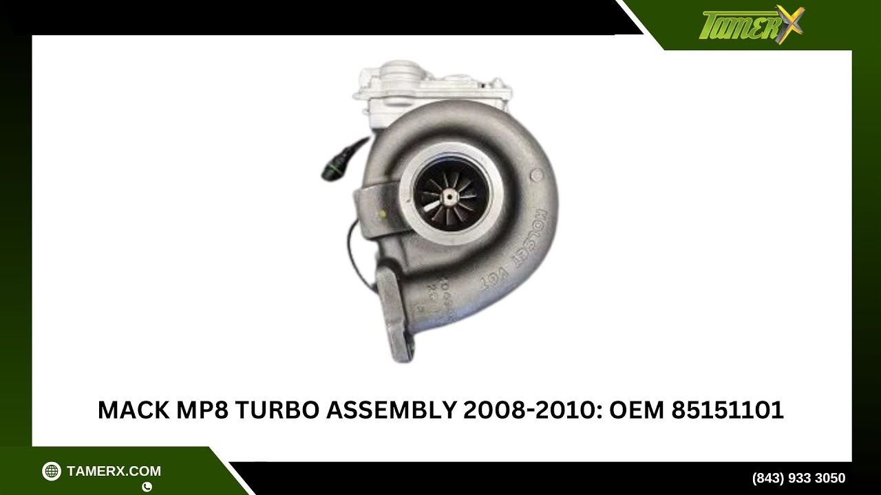 Mack MP8 Turbo Assembly 2008-2010: OEM 85151101 - YouTube