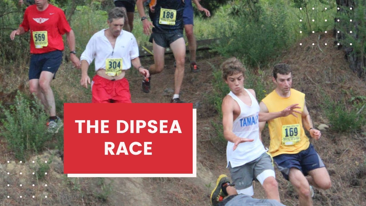 Down Dipsea Stairs : The Dipsea Race - YouTube
