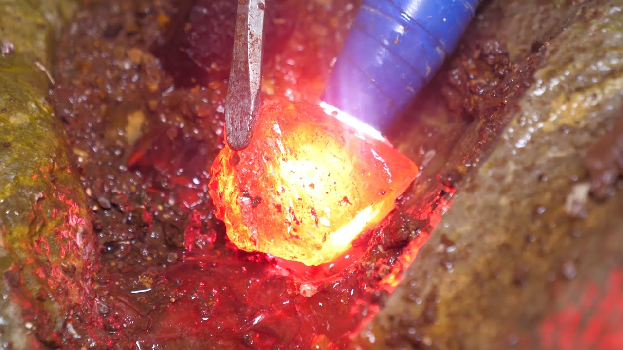 I found treasures in mysterious caves, digging for gems, agates, and ...