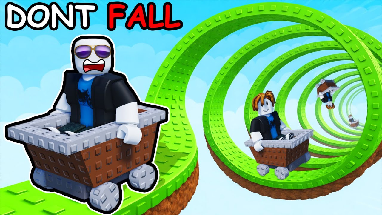 Roblox ROLL IN A CART... - YouTube