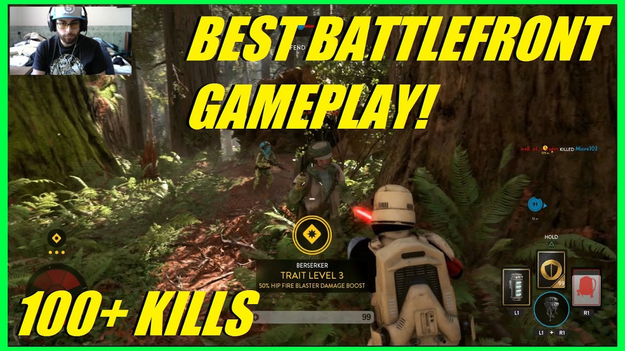 Star Wars Battlefront - BEST BATTLEFRONT GAMEPLAY! | 100+ KILLS! (MUST ...