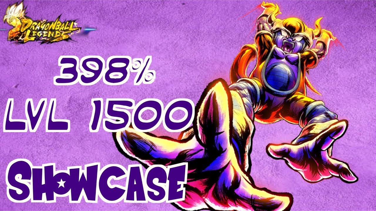 LORD CHILLED LVL 1500 SHOWCASE | DRAGON BALL LEGENDS - YouTube