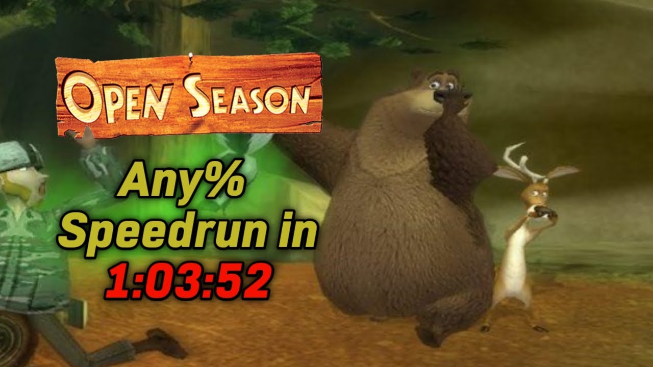 Open Season [PC] Any% Speedrun in 1:03:52 - YouTube